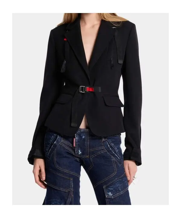 Dsquared2 Casual Wool Jacket