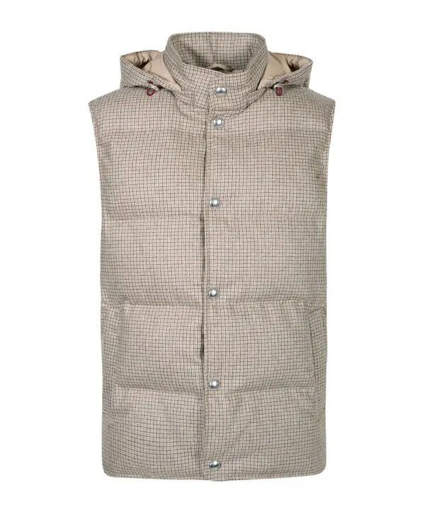 Eleventy Nylon Wool Cashmere Gilet