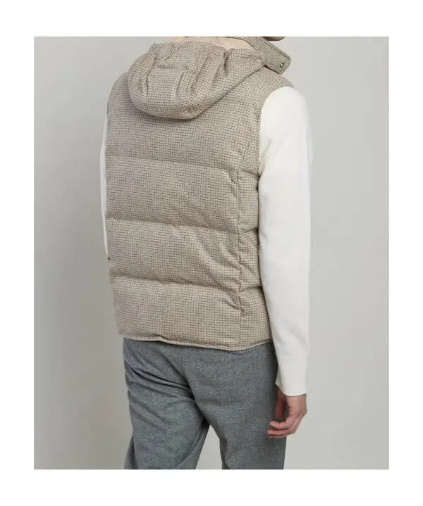 Eleventy Nylon Wool Cashmere Gilet