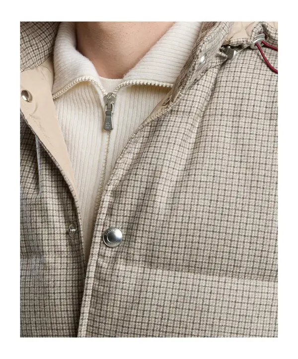 Eleventy Nylon Wool Cashmere Gilet