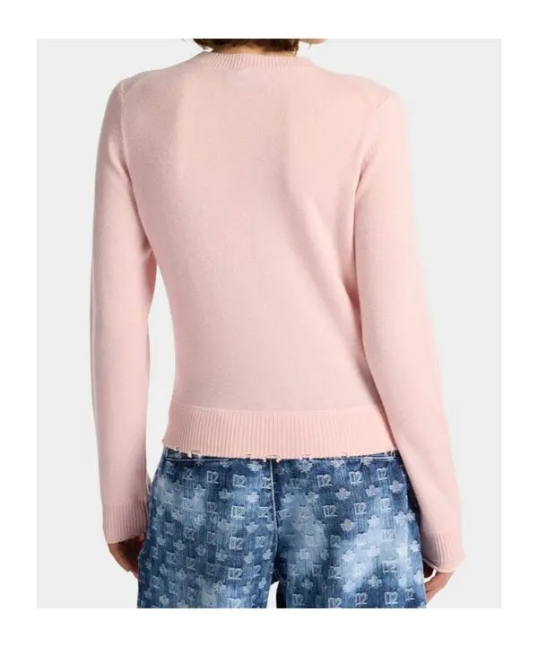Dsquared2 Signature Destroyed Knit Pullover