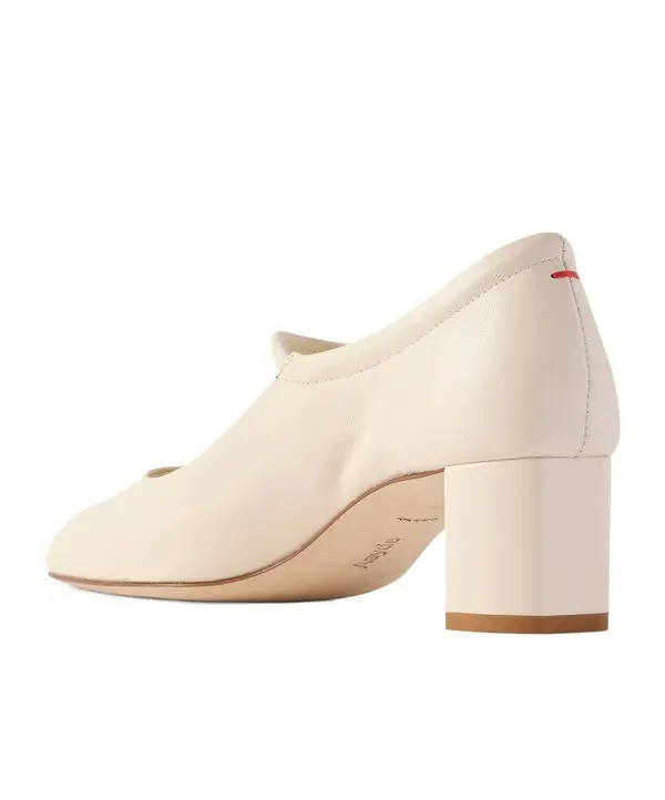AeydĒ Lina Leather Mary Jane Pumps
