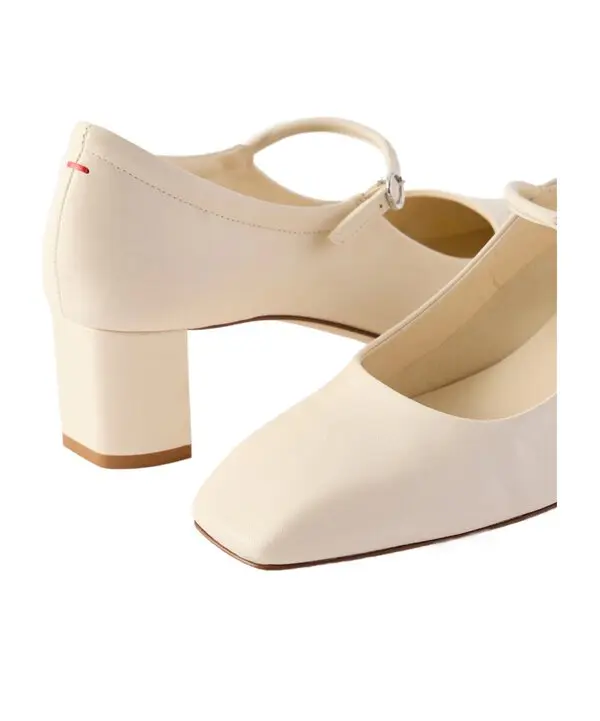 AeydĒ Lina Leather Mary Jane Pumps