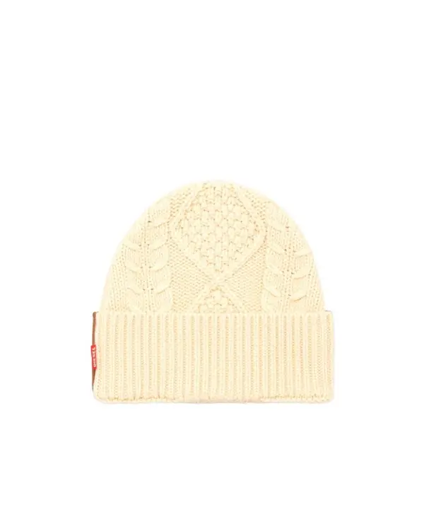 DIESEL® Cable-knit Beanie Hat
