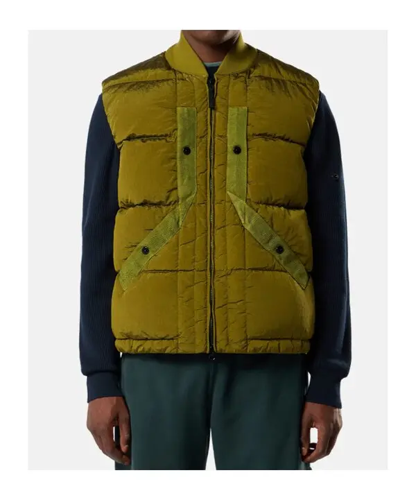 Stone Island Zipped Quilted Vest