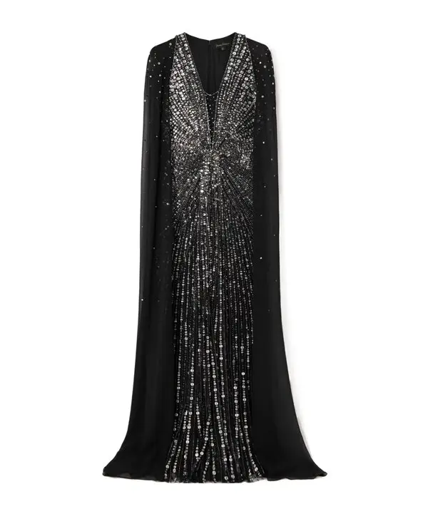 ALEMAIS One-shoulder Gathered Printed Recycled Satin-twill Dress