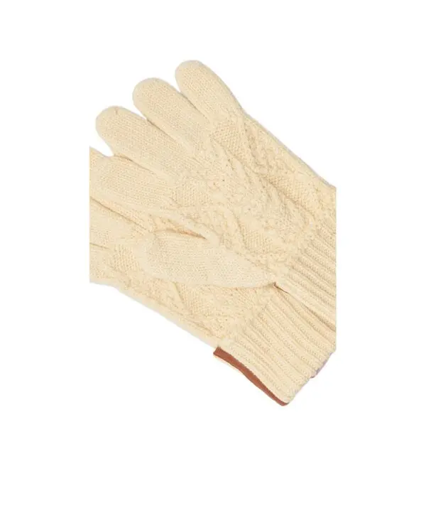 DIESEL® Knitted Gloves In Wool And Cotton