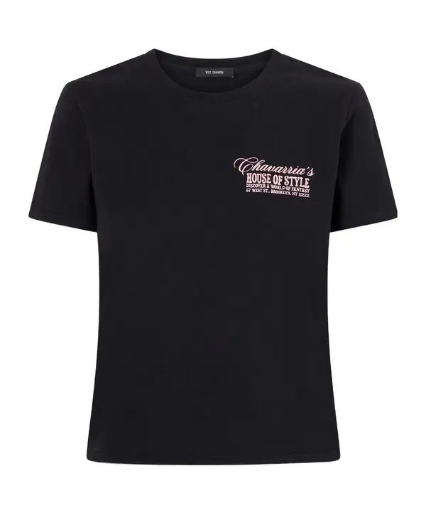 WILLY CHAVARRIA Printed Cotton-jersey T-shirt