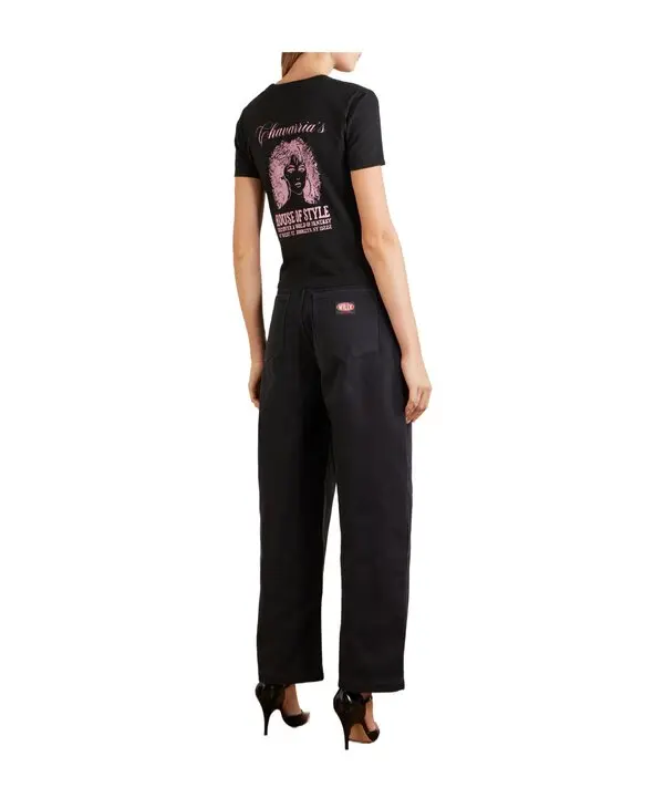WILLY CHAVARRIA Printed Cotton-jersey T-shirt