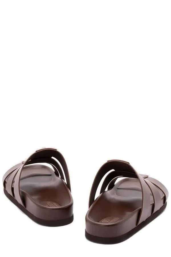 Valentino Garavani Studshield Slip-on Slide Sandals