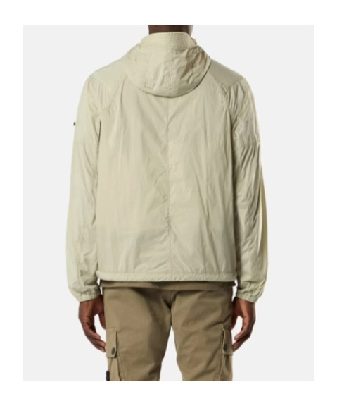 Stone Island Hooded Jacket With Anti-drop Finish