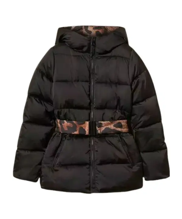 TWINSET Puffer Jacket With Reversible Belt