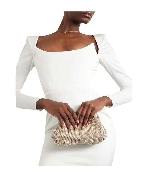 Alex Perry Satin Crepe Gown