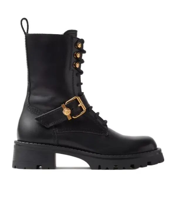 Versace Roxy Leather Boots 35 Mm