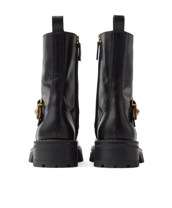 Versace Roxy Leather Boots 35 Mm