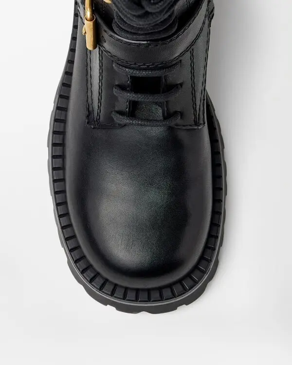 Versace Roxy Leather Boots 35 Mm