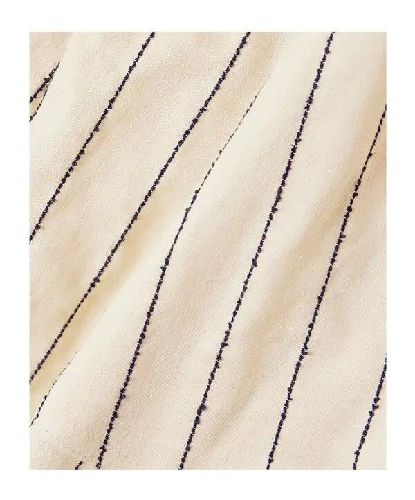 Bogner Reana Striped Linen-blend Shorts