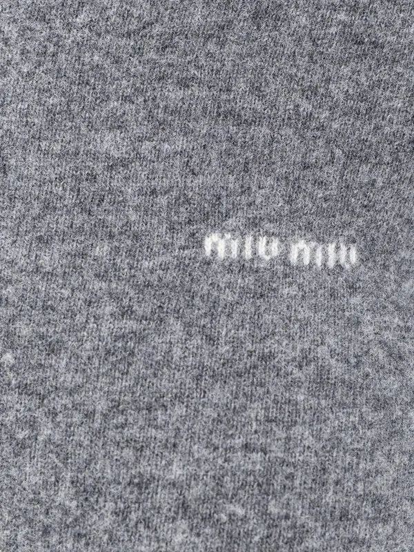 Miu Miu V-neck Wool Cardigan
