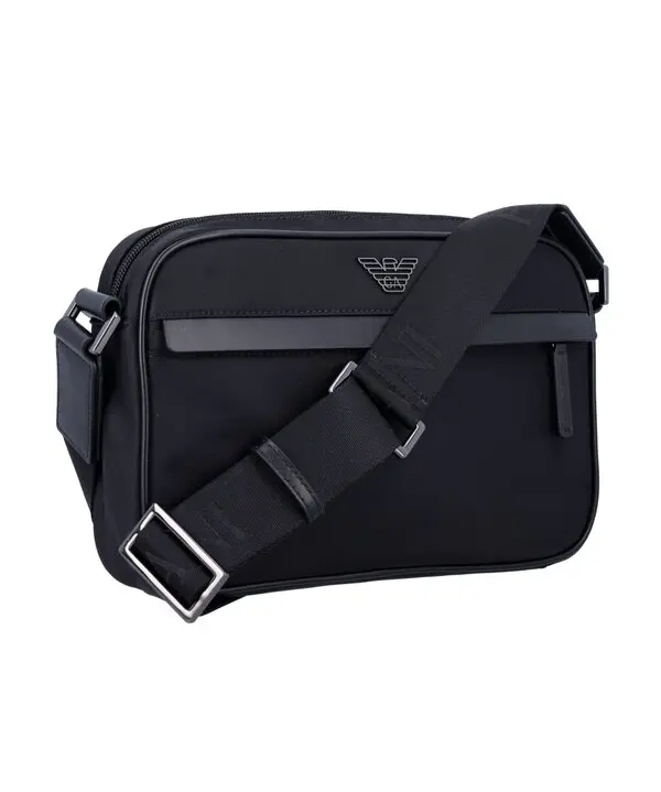 Emporio Armani Logo Plaque Shoulder Bag