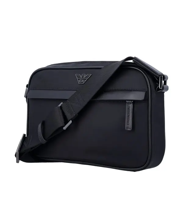 Emporio Armani Logo Plaque Shoulder Bag