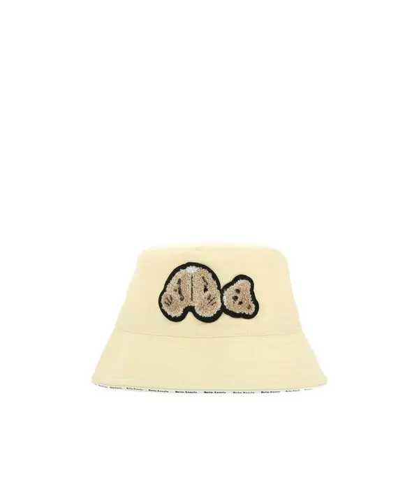 Palm Angels Teddy Bear Applique Bucket Hat