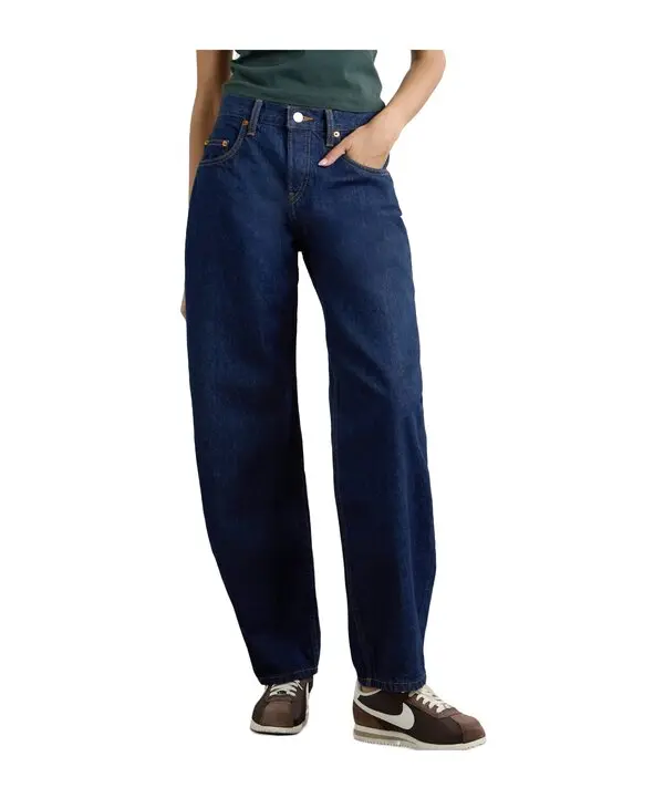 RE/DONE High-rise Tapered Jeans