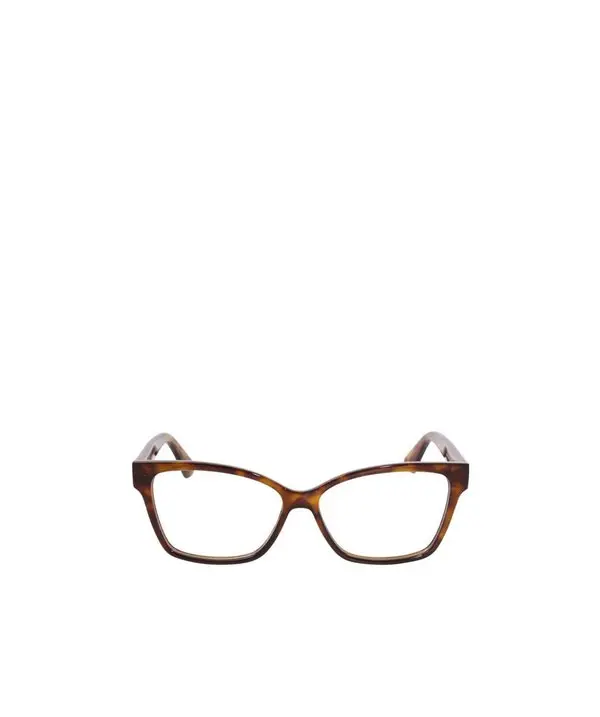 Gucci Rectangular Frame Glasses - Brown