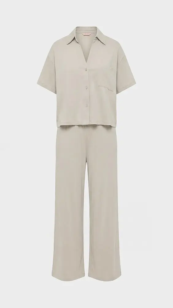Eberjey Pima Cotton Pajama Set