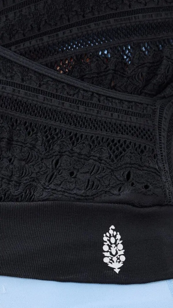 Free People Vixen Layer Tee - Black