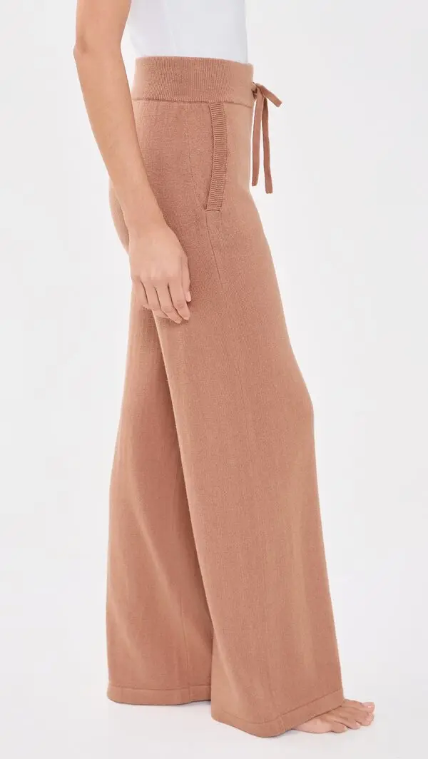Eberjey Recy Sweater Pants - Hazelnut