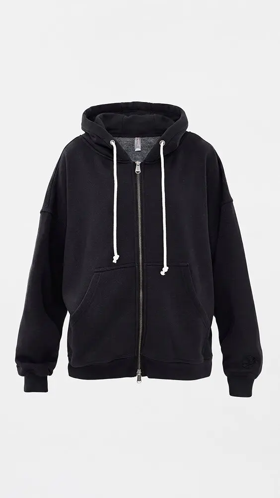 Free People Final Call Zip Up Hoodie