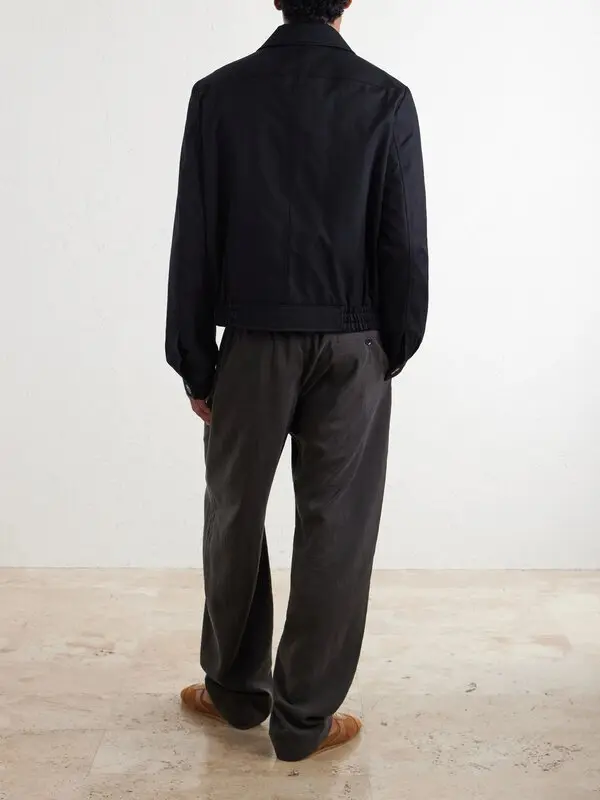 Dries Van Noten Padded Cotton And Wool-blend Blouson Jacket
