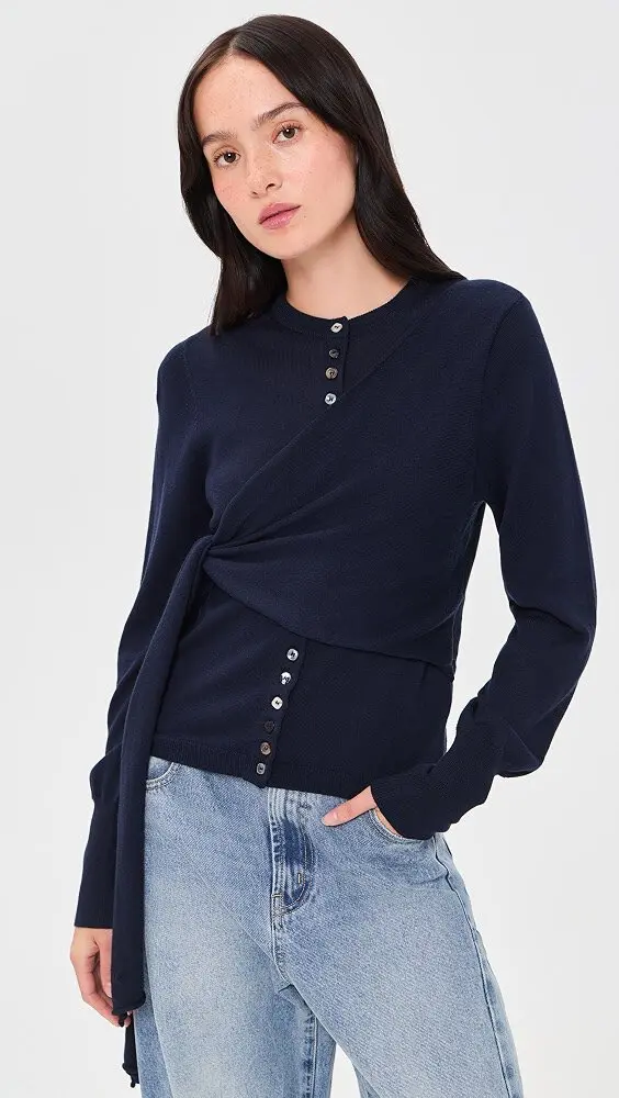 DAMSON MADDER Venna Wrap Cardigan