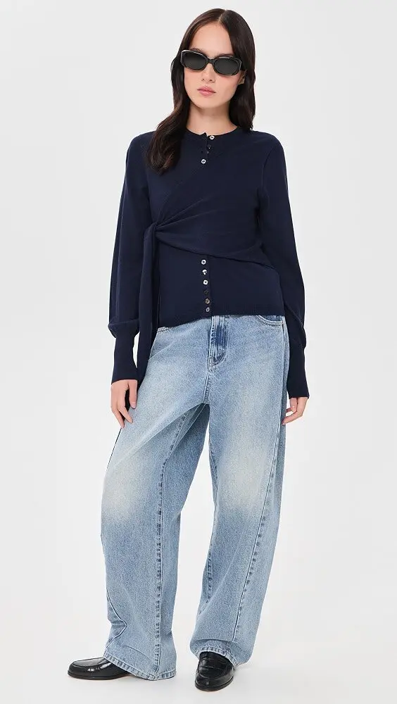 DAMSON MADDER Venna Wrap Cardigan