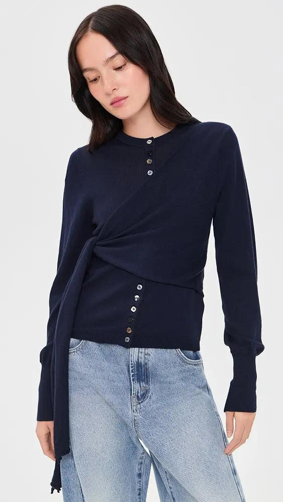 DAMSON MADDER Venna Wrap Cardigan