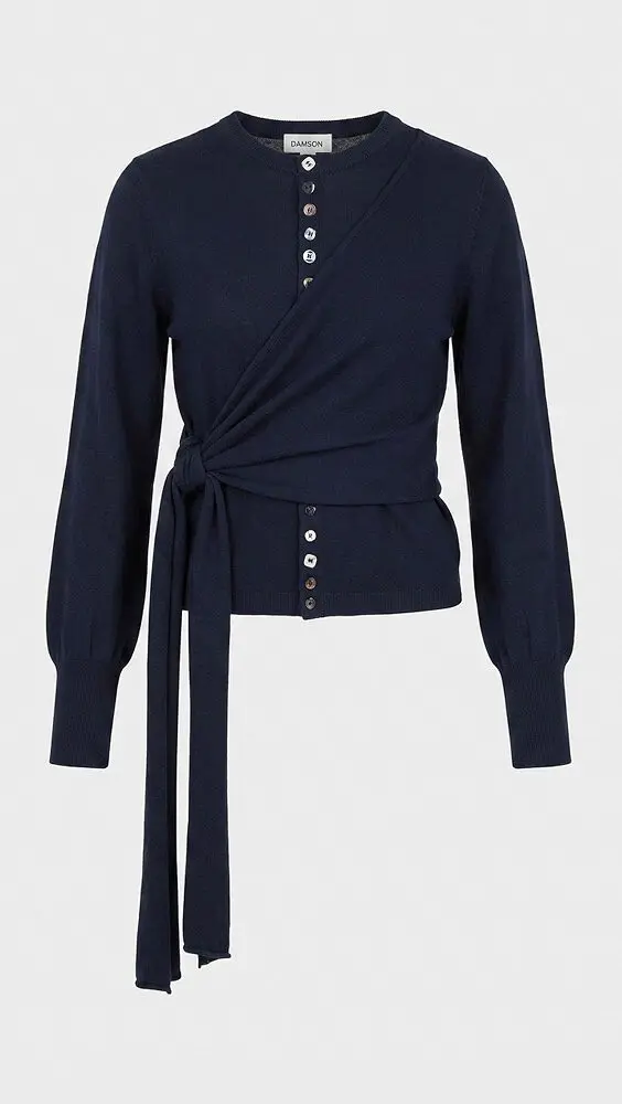 DAMSON MADDER Venna Wrap Cardigan