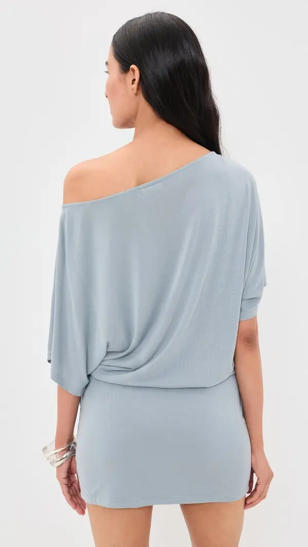 NIA Bruna Off-shoulder Jersey Dress