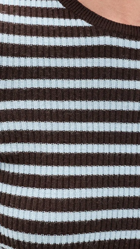 LA LIGNE Striped Fitted Sweater