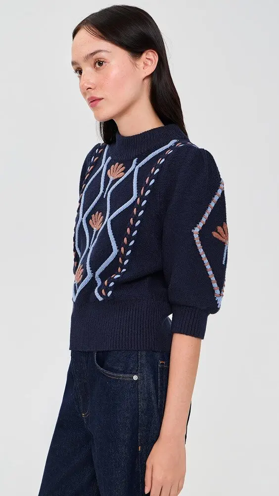Rails Addy Floral Pullover