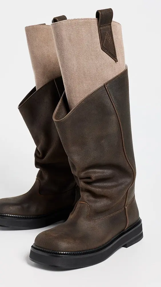 Attico Robin Passeggiata Combat Boots
