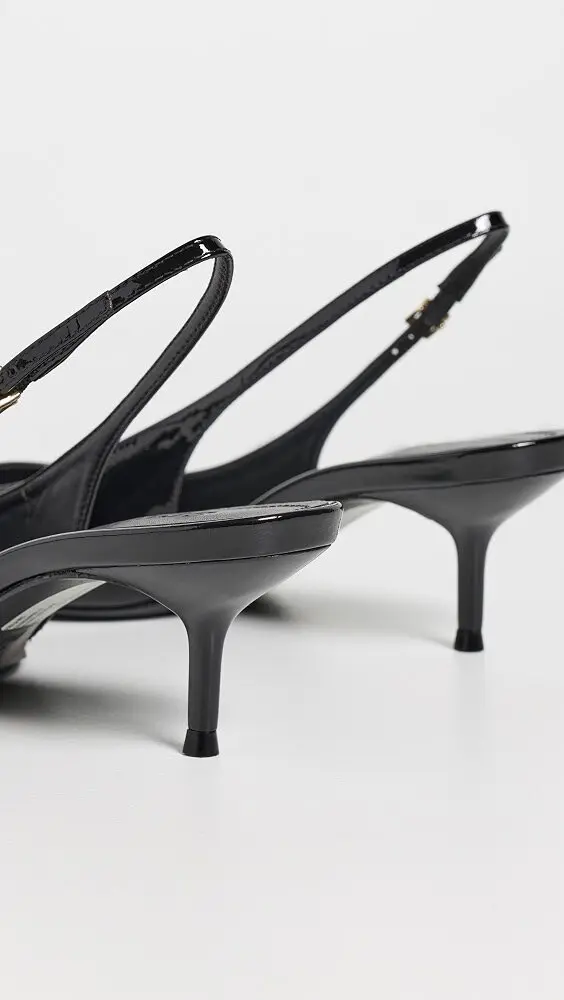 Schutz Paola Mid Slingback Kitten Heels