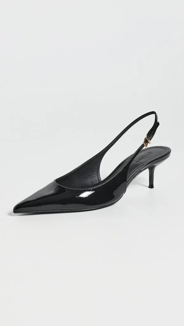 Schutz Paola Mid Slingback Kitten Heels