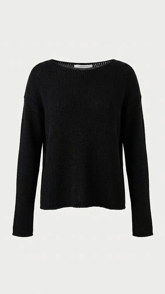 Another Tomorrow Draped Knit Sweater