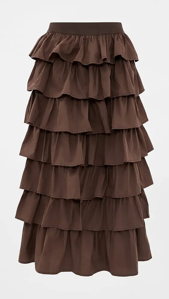 VRG GRL Thalia Midi Skirt