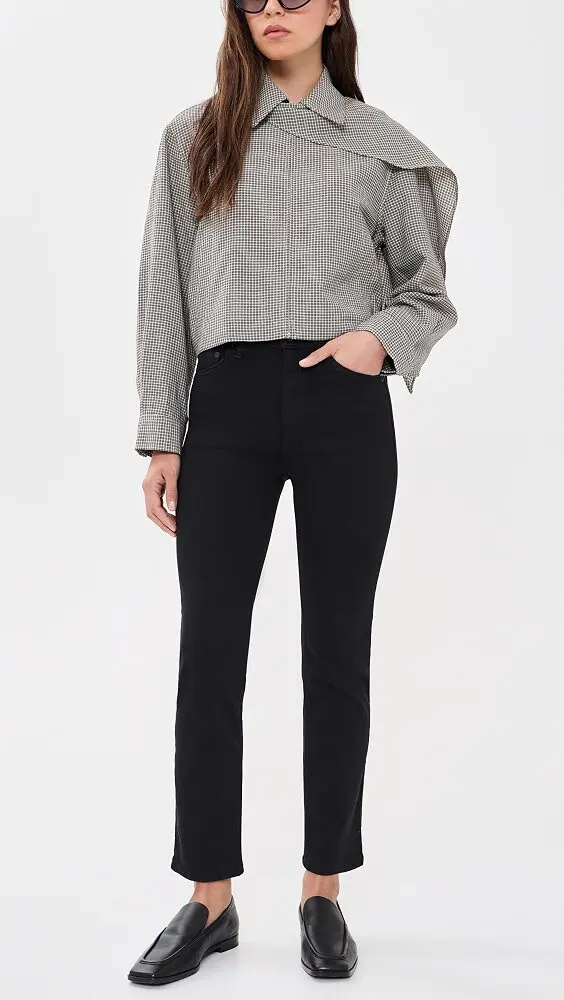 Rag & Bone Flexi Wren High-rise Ankle Slim Jeans