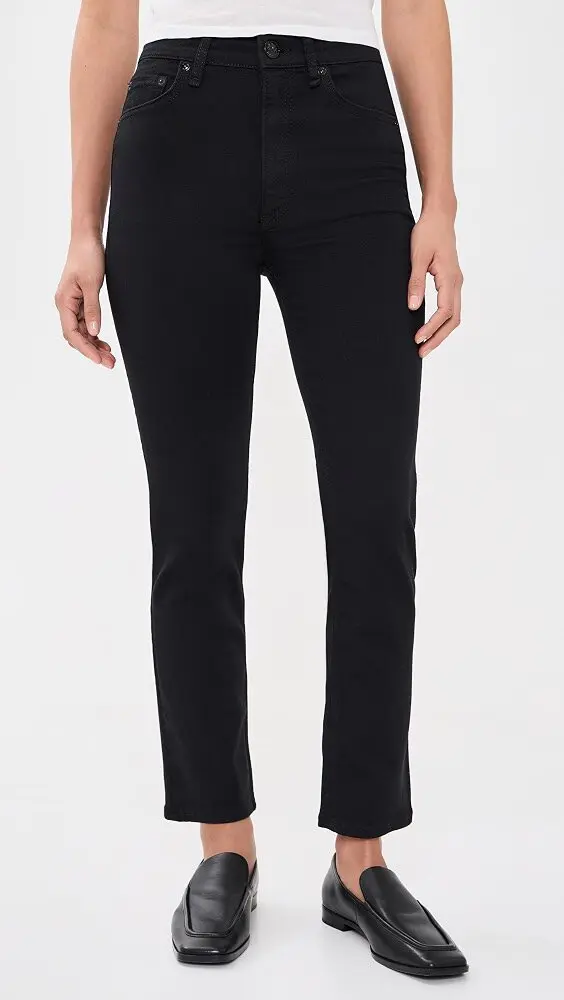 Rag & Bone Flexi Wren High-rise Ankle Slim Jeans