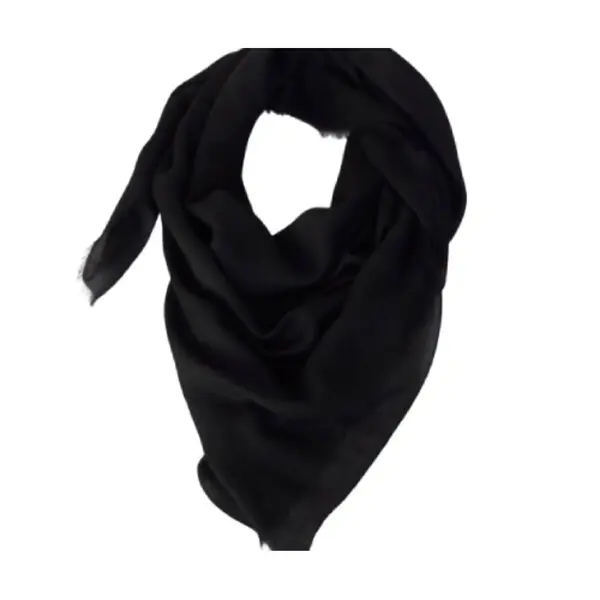 REIN BERLIN Eclipse Summer Cashmere Scarf - Black