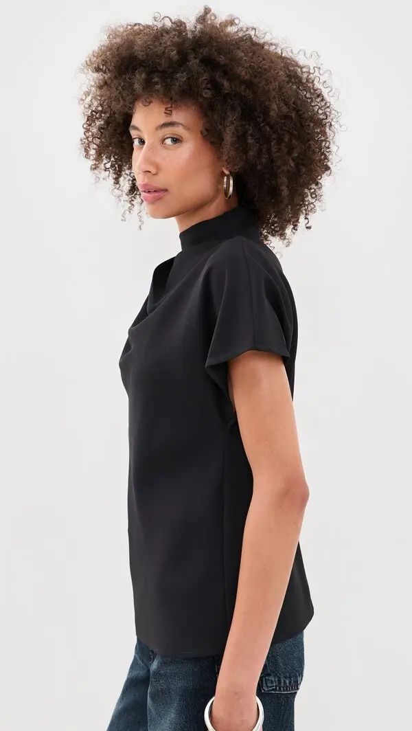 Staud Davina Blouse - Black