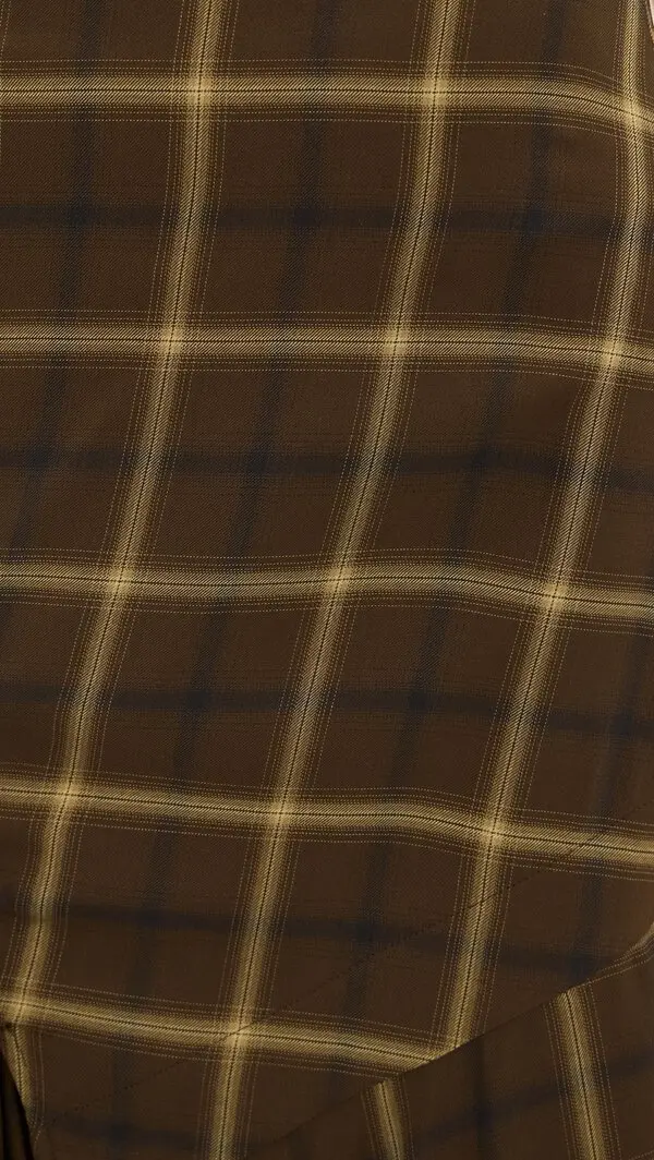 Co Slash Volume Skirt - Chocolate