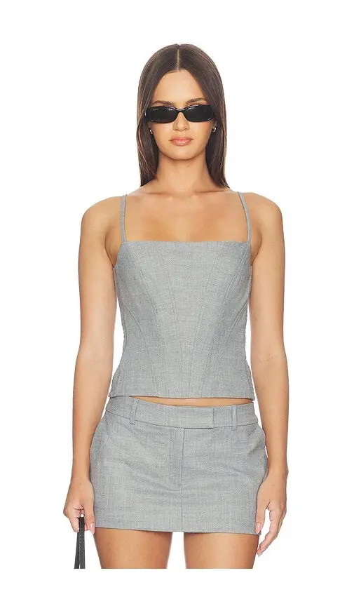 Amanda Uprichard Valerie Bustier Top